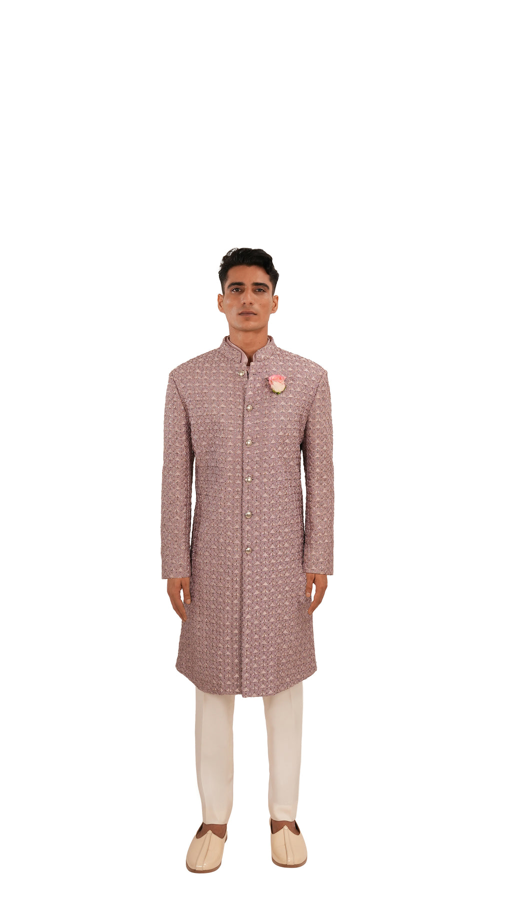 MANGO SUN HIGHLIGHTED SHERWANI – Kunal Rawal